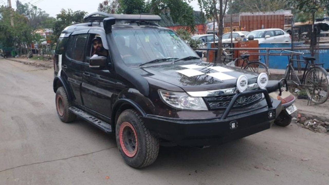 Tata Safari Storme Modified